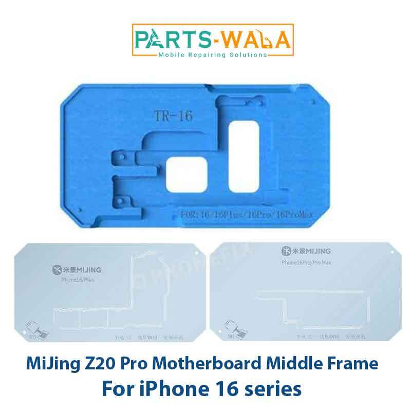 Stencil Interposer iPhone 16 al 16 Pro Max Z20 Pro Mijing